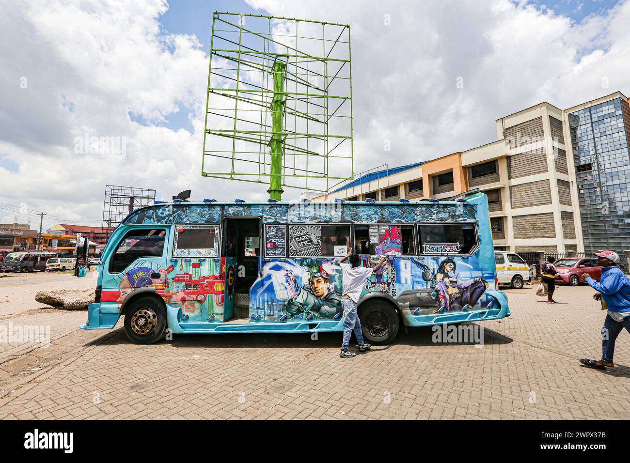 Matatu culture kenya hi-res stock photography and images - Alamy