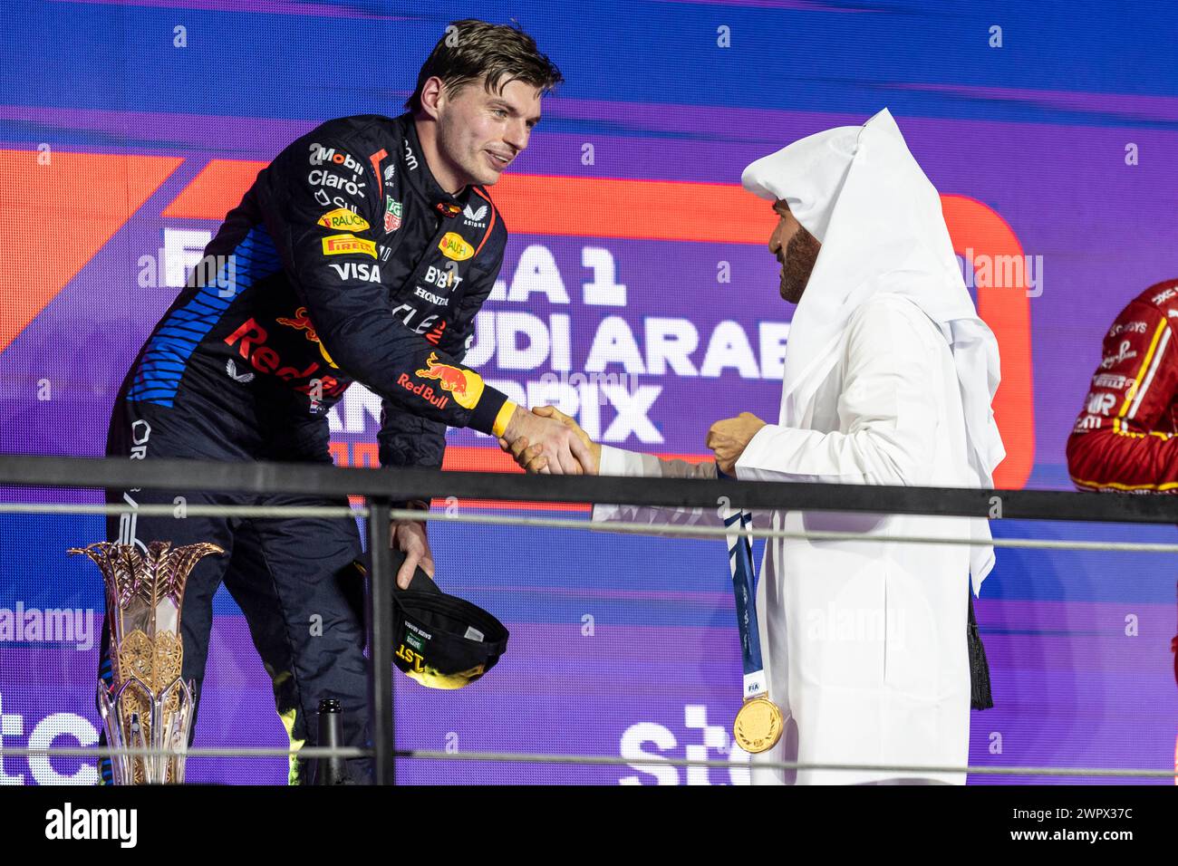 Jeddah, Arabie Saoudite. 09th Mar, 2024. VERSTAPPEN Max (ned), Red Bull Racing RB20, portrait ...