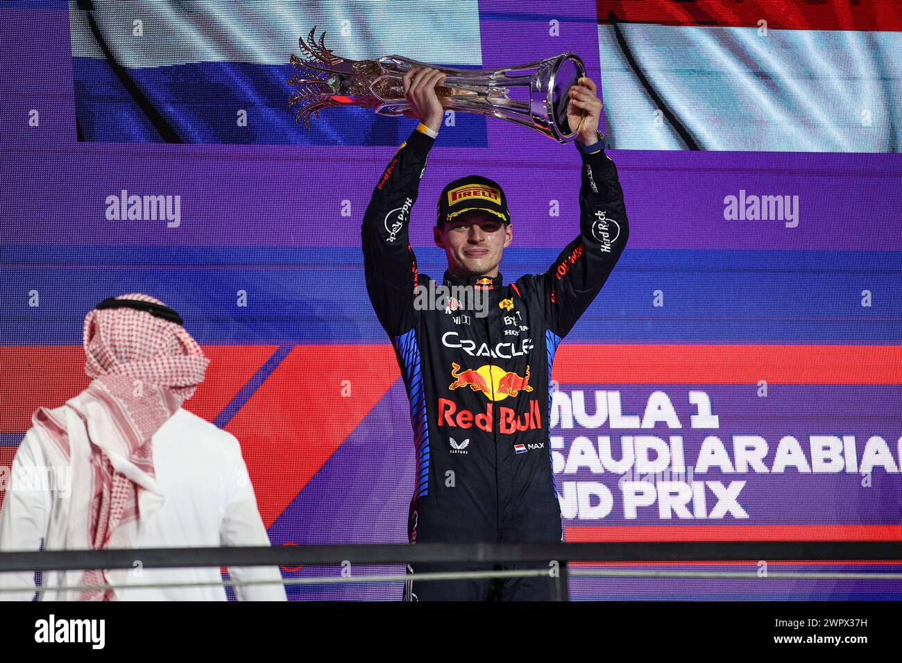 Jeddah, Arabie Saoudite. 09th Mar, 2024. VERSTAPPEN Max (ned), Red Bull Racing RB20, portrait ...