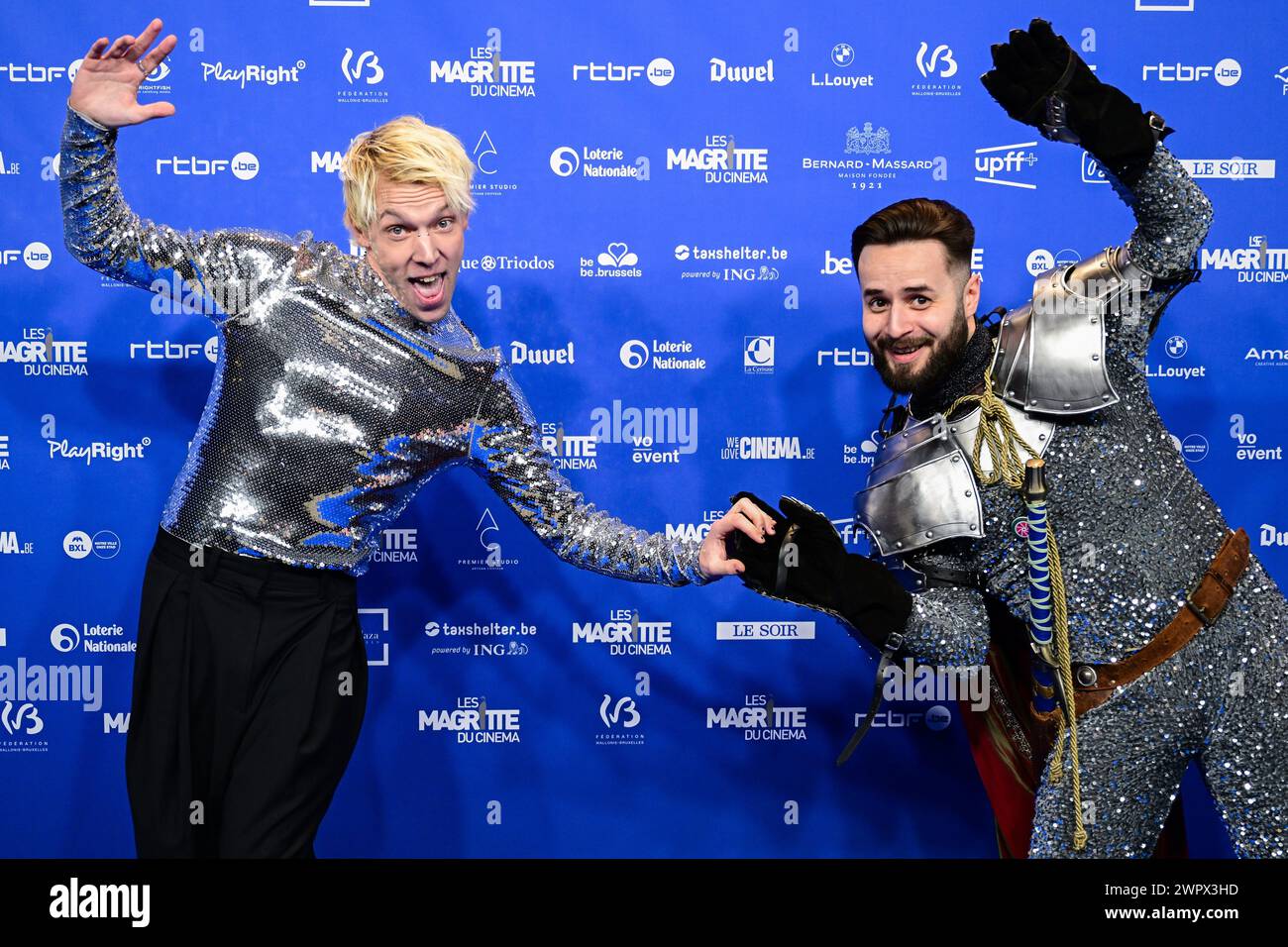 Brussels, Belgium. 09th Mar, 2024. Actor And Singer Mustii (Thomas ...