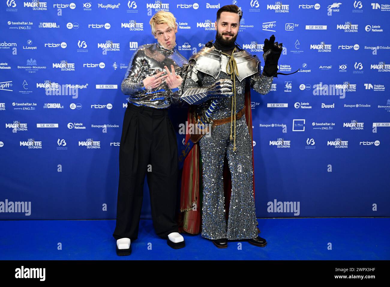 Brussels, Belgium. 09th Mar, 2024. Actor And Singer Mustii (Thomas ...