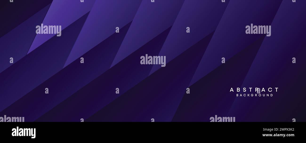 diagonal geometric overlay layer on an abstract dark purple banner ...