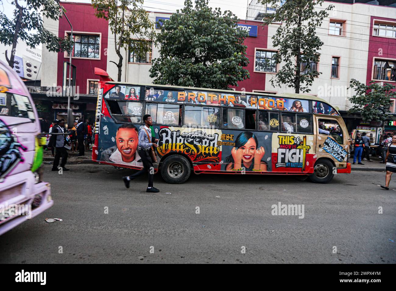 March 9, 2024, Nairobi, Nairobi, Kenya: A side, full body view of a ...