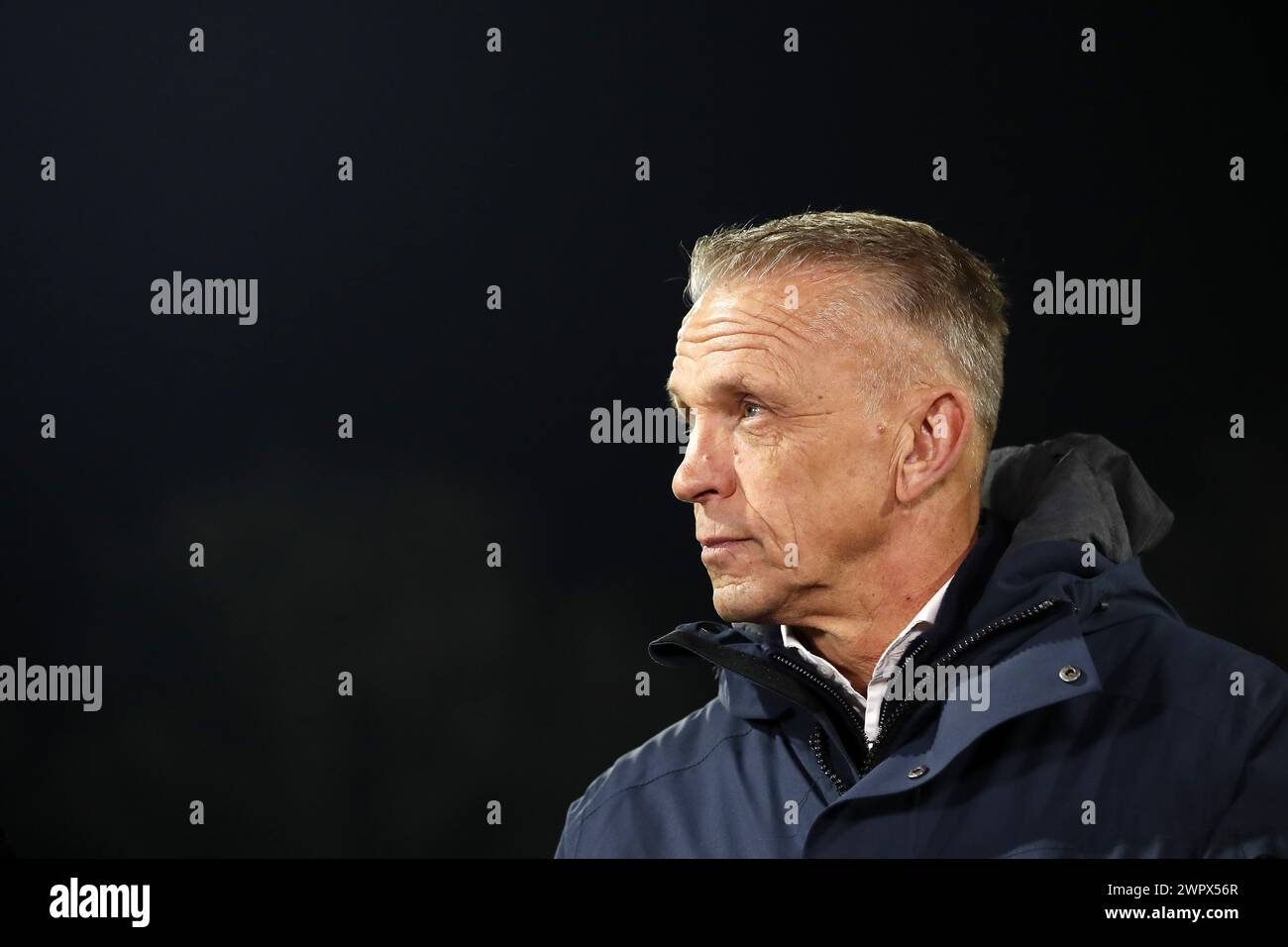 WAALWIJK - Vitesse coach Edward Sturing during the Dutch Eredivisie ...