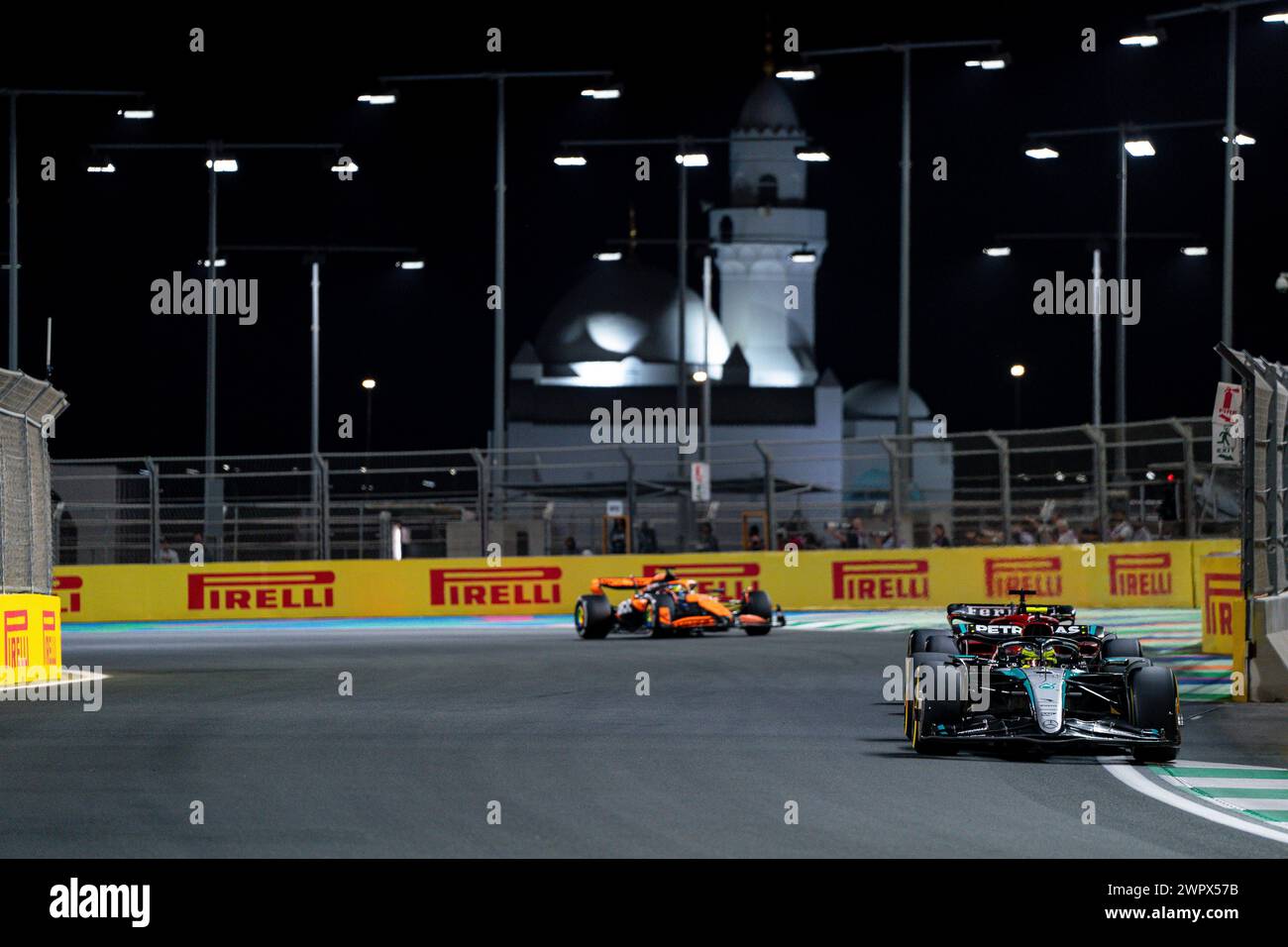 March 9, 2024, Jeddah, Saudi Arabia: British driver LEWIS HAMILTON ...