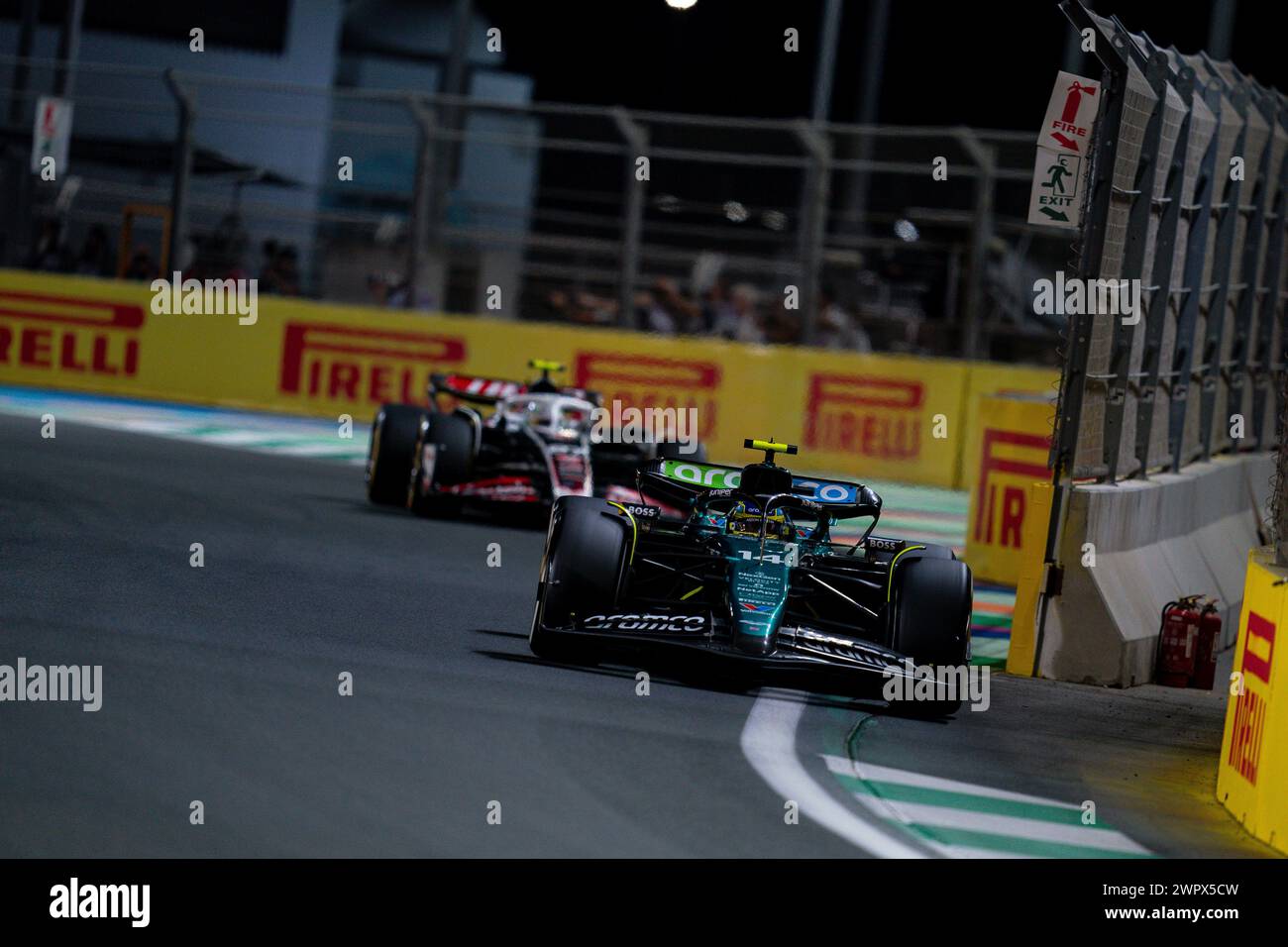 March 9, 2024, Jeddah, Saudi Arabia: Spanish driver FERNANDO ALONSO ...