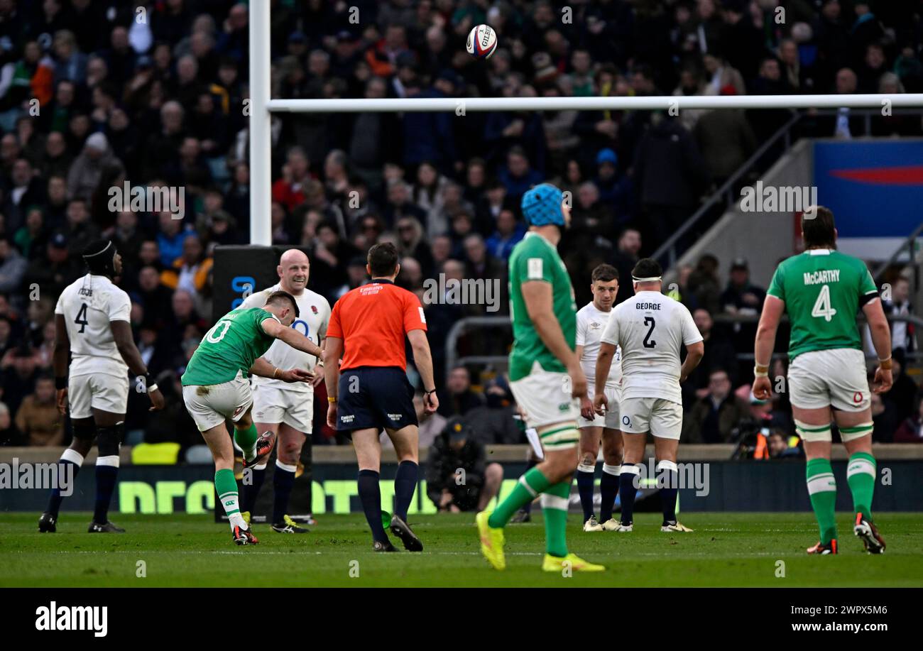 Twickenham, United Kingdom. 09th Mar, 2024. England V Ireland, Guinness ...