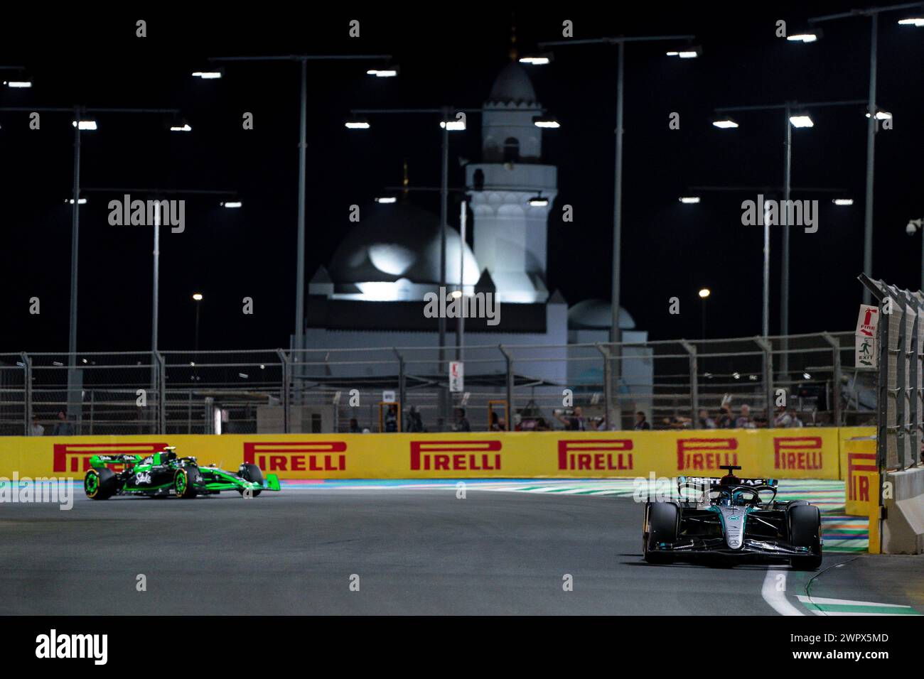 March 9, 2024, Jeddah, Saudi Arabia: British driver GEORGE RUSSEL ...