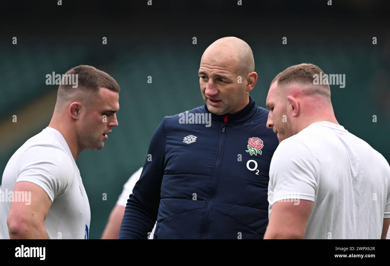 9th March 2024; Twickenham Stadium, London, England: Six Nations International Rugby England ...