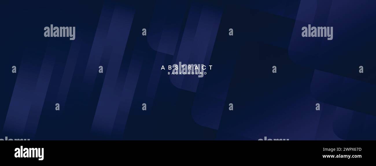 Abstract gradient dark navy blue web banner. dark blue business banner ...