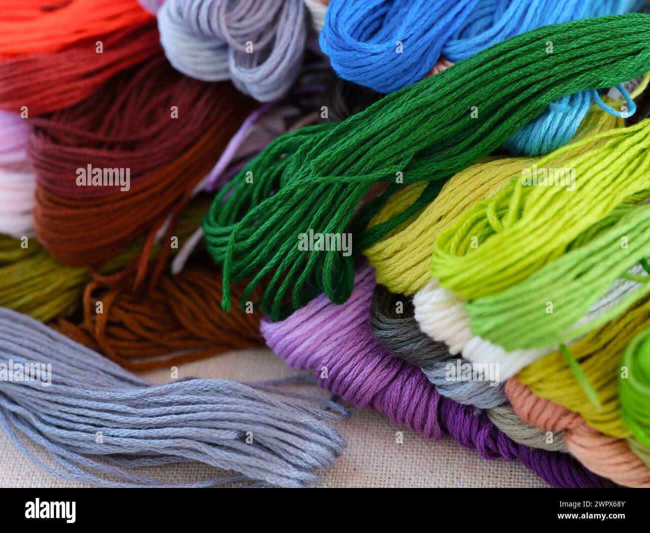 Pile embroidery hi-res stock photography and images - Alamy