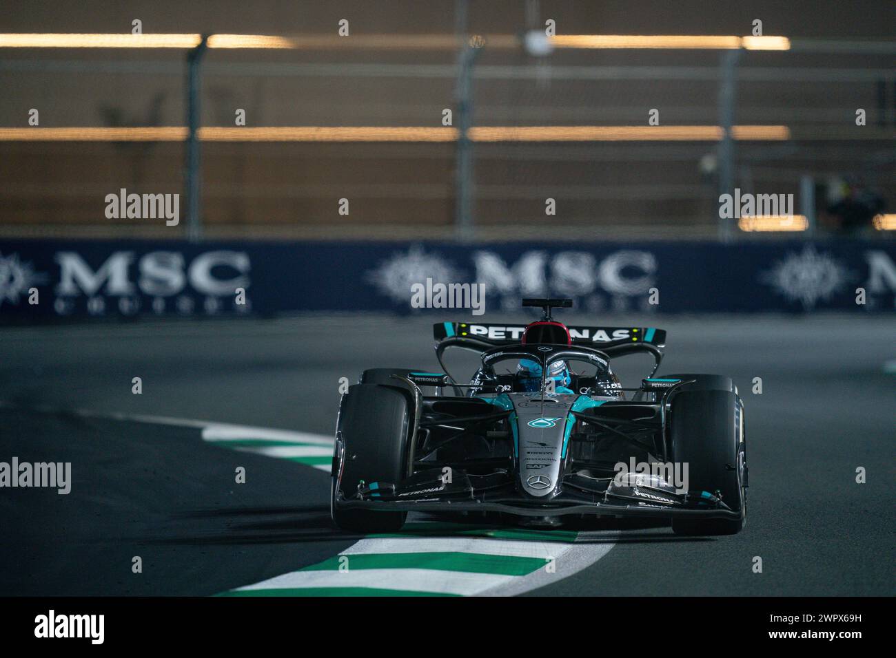 March 9, 2024, Jeddah, Saudi Arabia: British driver GEORGE RUSSEL ...