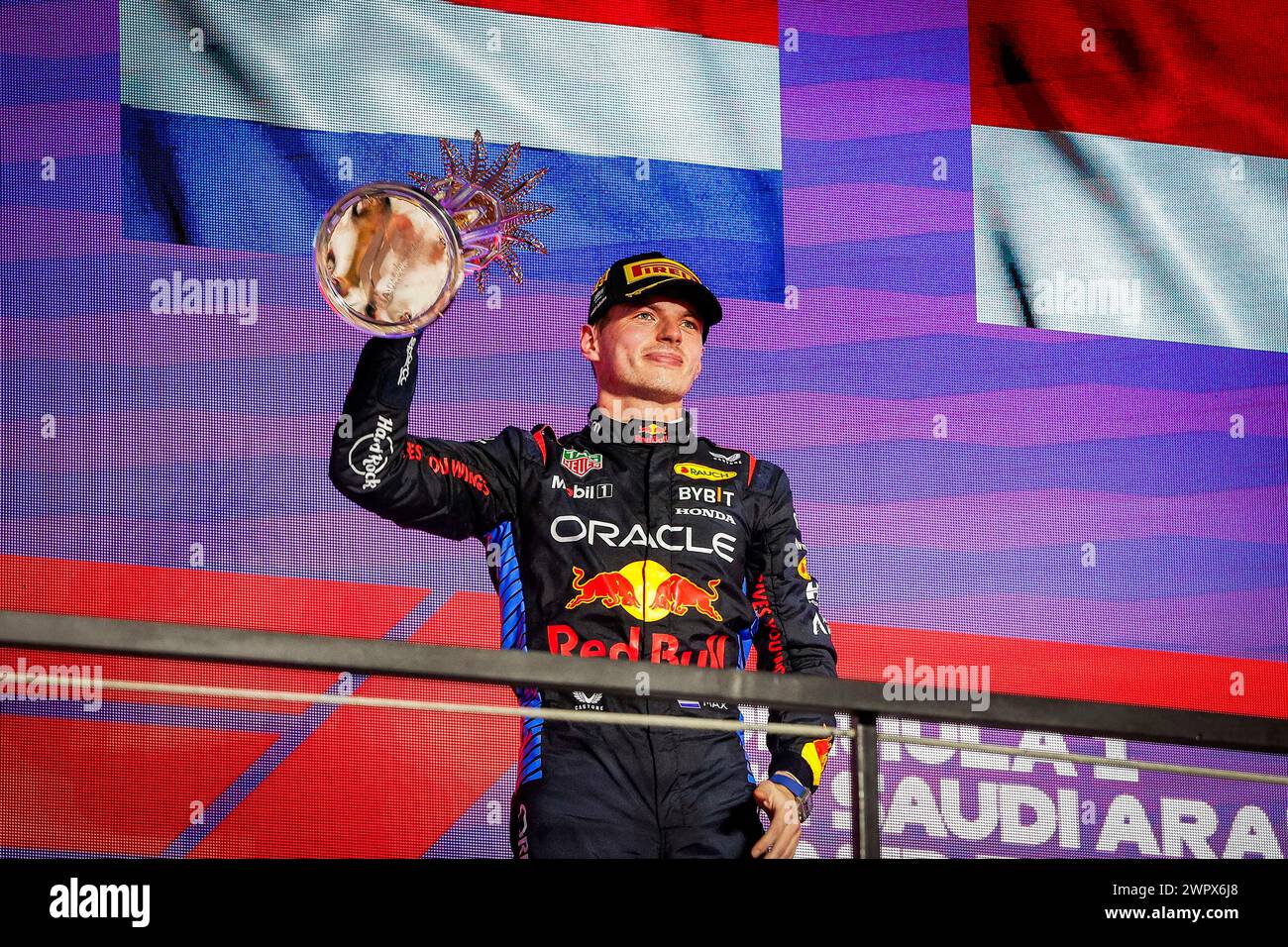 Jeddah, Arabie Saoudite. 09th Mar, 2024. VERSTAPPEN Max (ned), Red Bull Racing RB20, portrait ...