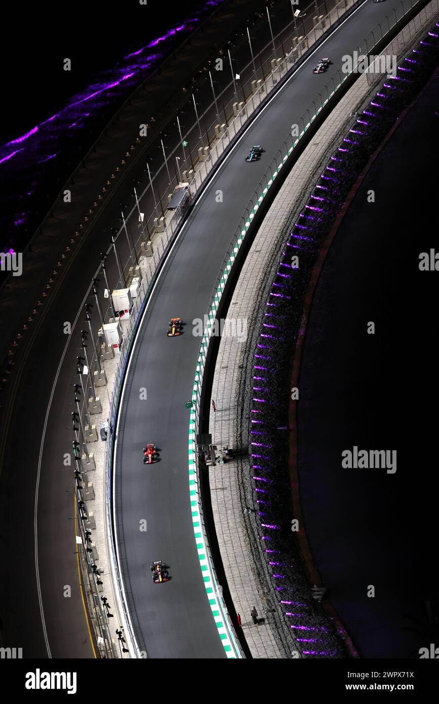 Jeddah, Saudi Arabia. 09th Mar, 2024. Sergio Perez (MEX) Red Bull ...