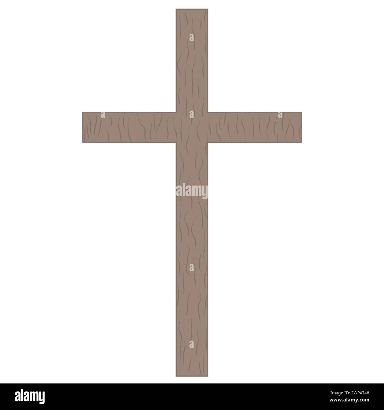 Easter wooden cross Stock Vector Images - Alamy