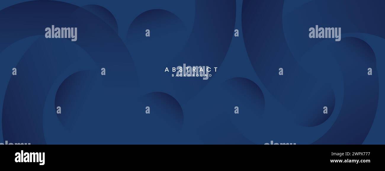 Abstract gradient dark navy blue web banner. dark blue business banner ...
