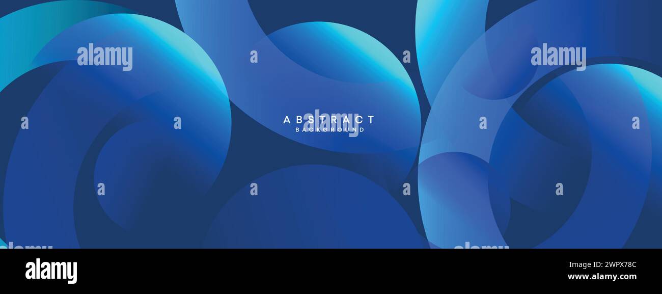 Abstract gradient dark navy blue web banner. dark blue business banner ...