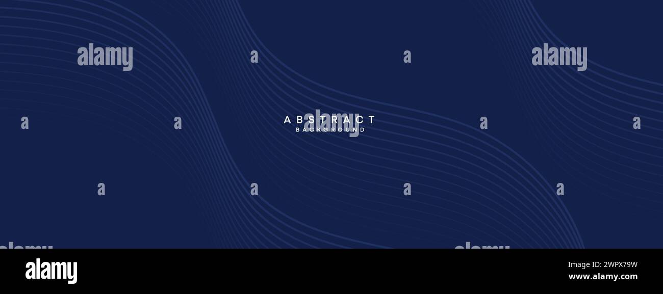 Abstract gradient dark navy blue web banner. dark blue business banner ...