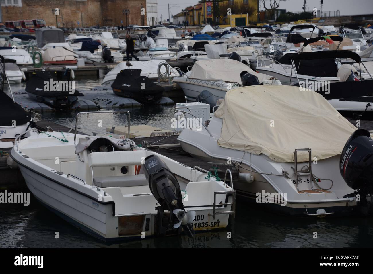 Le port de plaisance de Faro, Portugal Stock Photo - Alamy