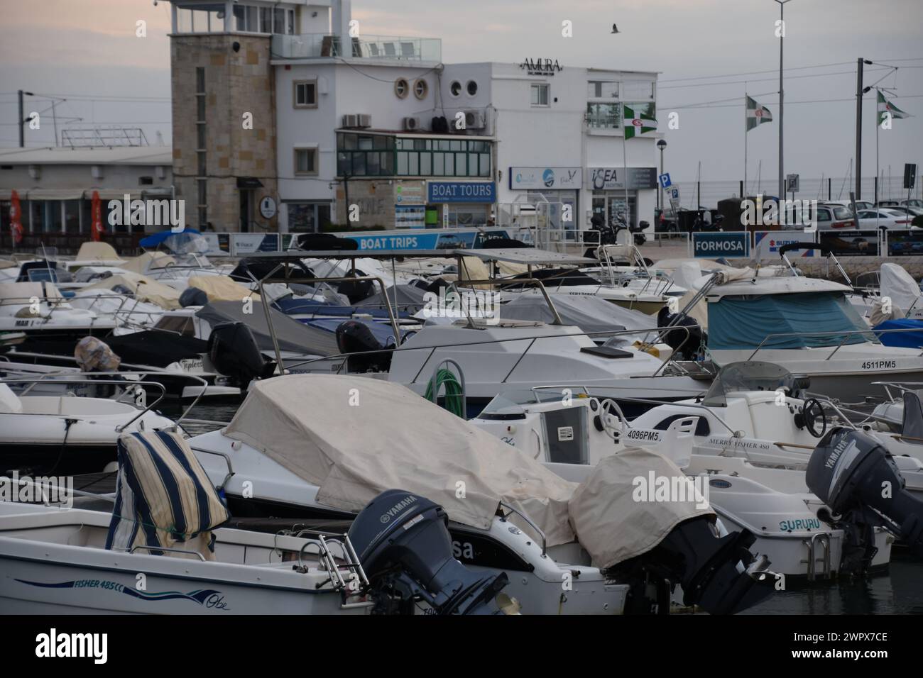 Le port de plaisance de Faro, Portugal Stock Photo - Alamy
