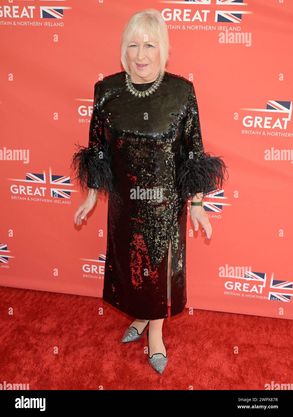 March 8, 2024, Los Angeles, California, U.S.: Janty Yates attends the ...