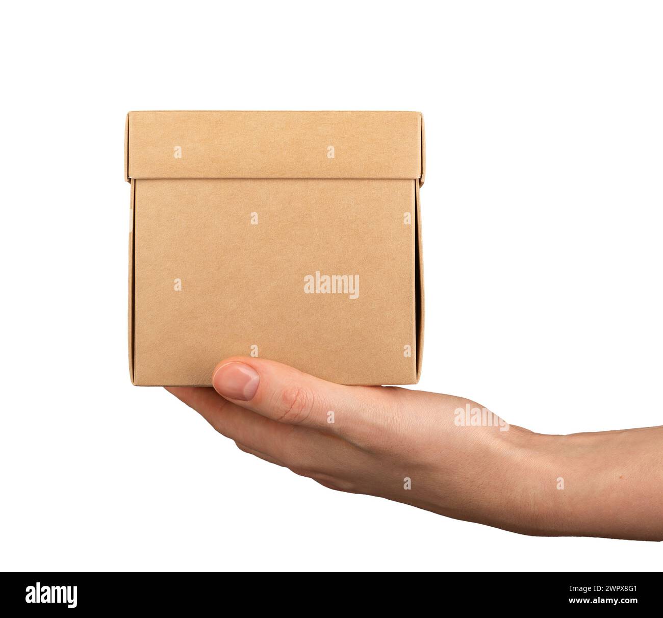 Clean beige kraft cardboard Cut Out Stock Images & Pictures - Alamy