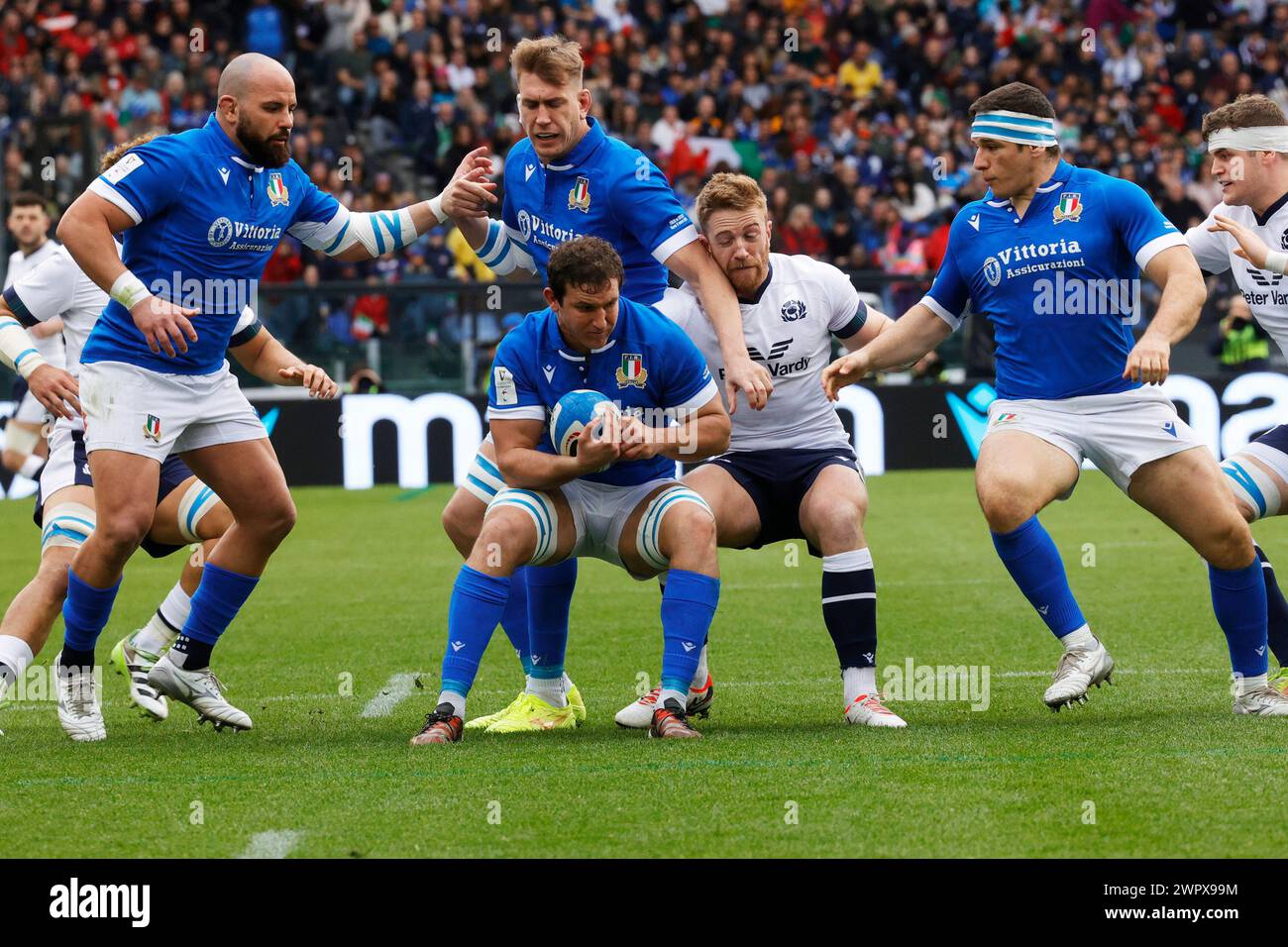 9th March 2024; Stadio Olimpico, Rome, Italy: Six Nations International ...