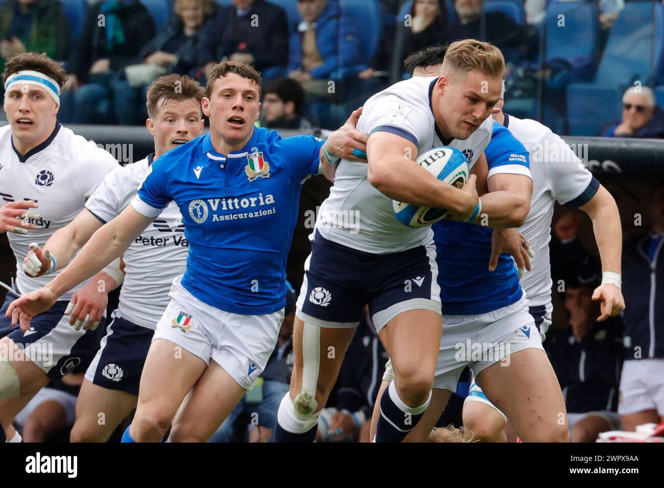9th March 2024; Stadio Olimpico, Rome, Italy: Six Nations International ...