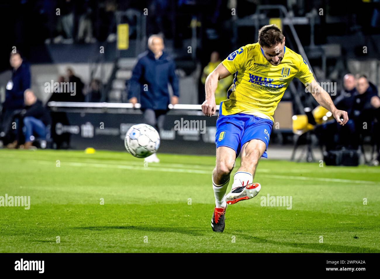 WAALWIJK, Netherlands. 09th Mar, 2024. SPO, Mandemakers Stadium, Dutch eredivisie, season 2023/ ...