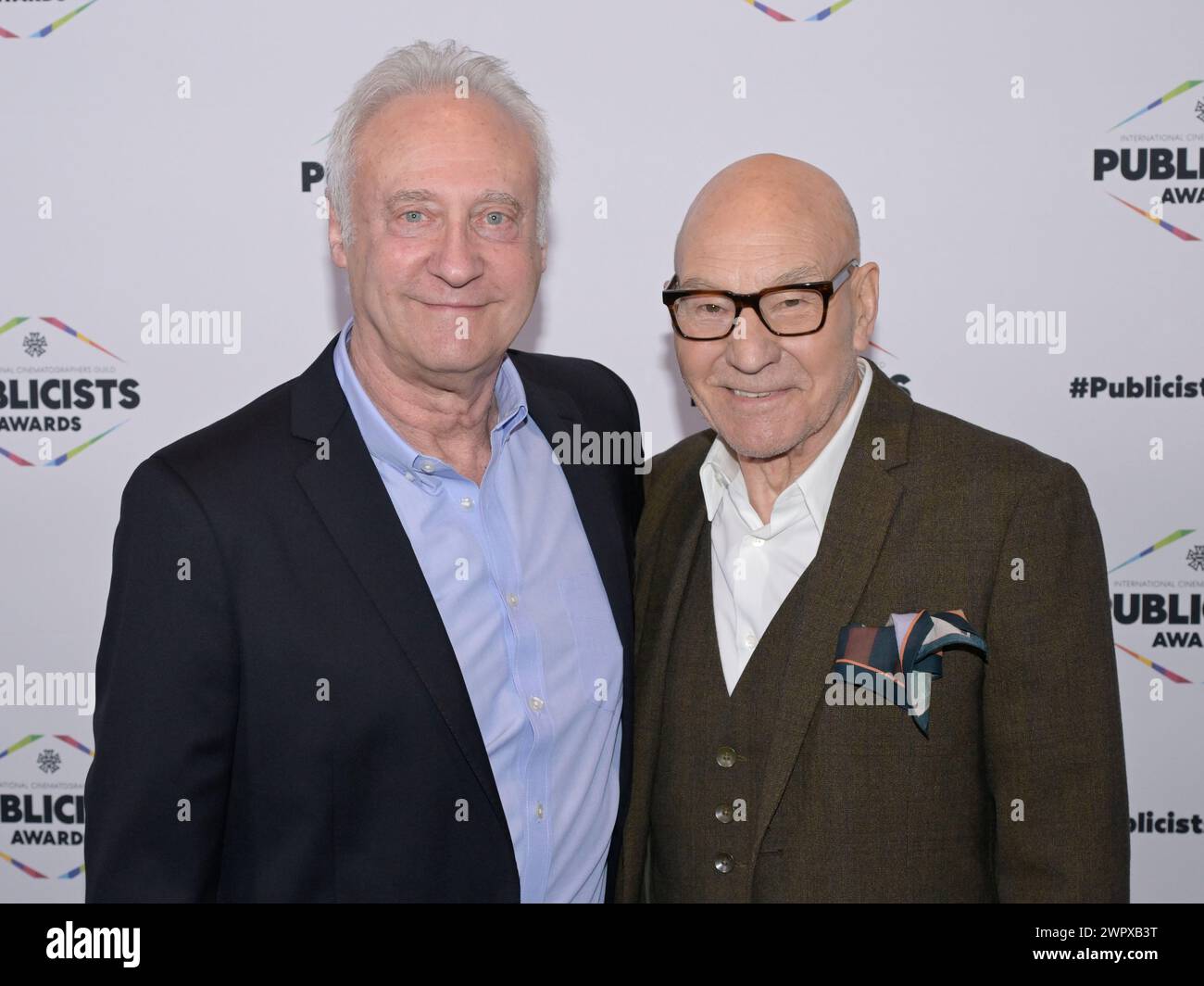 March 8, 2024, Beverly Hilly, California, U.S.: Brent Spiner and Sir ...