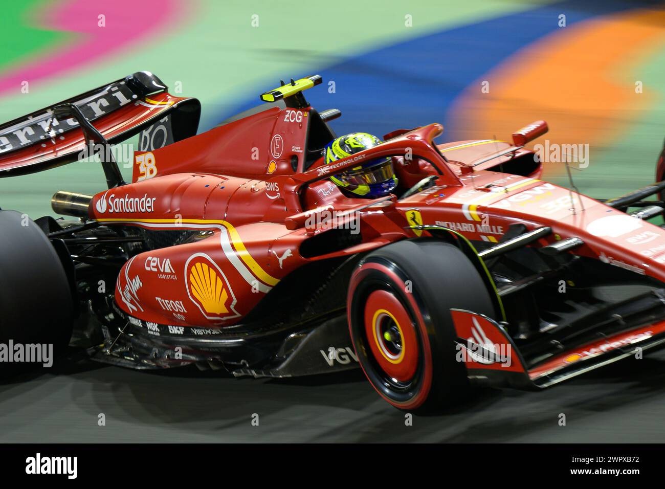 Jeddah, Saudi Arabia. 9th March 2024. Oliver Bearman of Scuderia ...