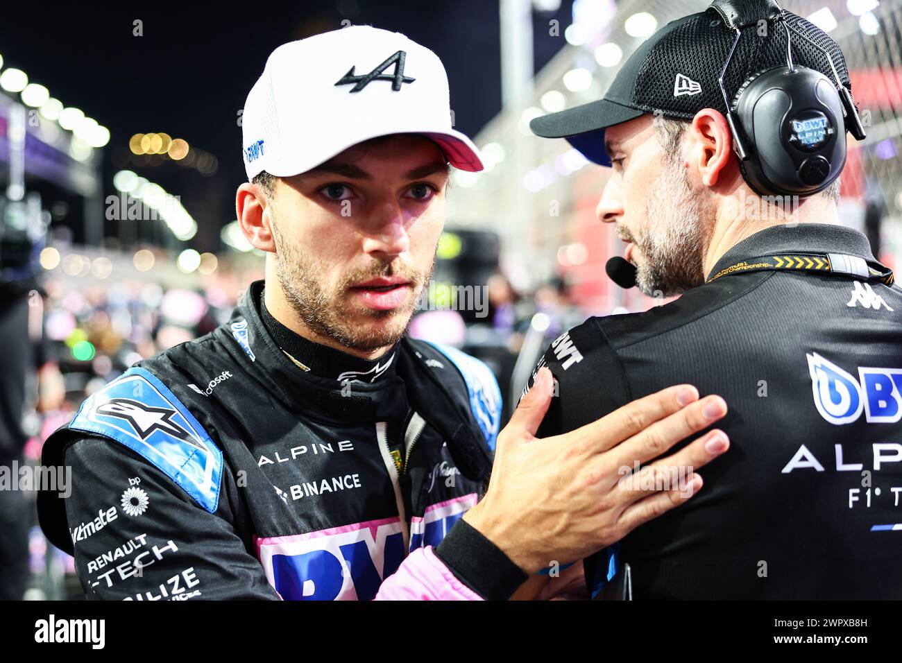 Jeddah, Saudi Arabia. 09th Mar, 2024. Pierre Gasly (FRA) Alpine F1 Team ...