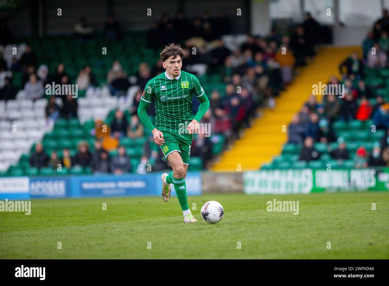 Jay Foulston of Yeovil Town during the National League South match at ...