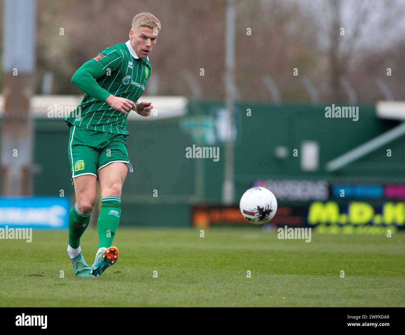 Jake Wannell of Yeovil Town during the National League South match at ...