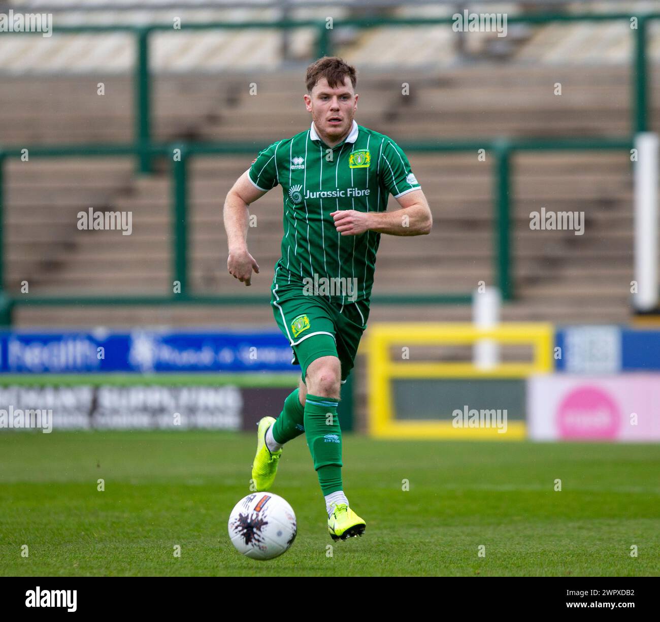 Alex Whittle of Yeovil Town during the National League South match at ...