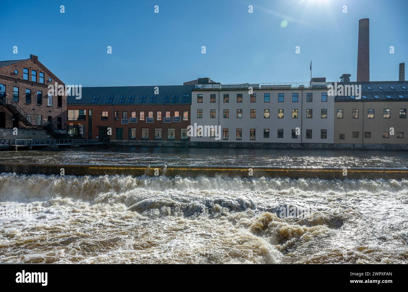 The spring flood in Sweden was unusually powerful in 2024. Motala ...