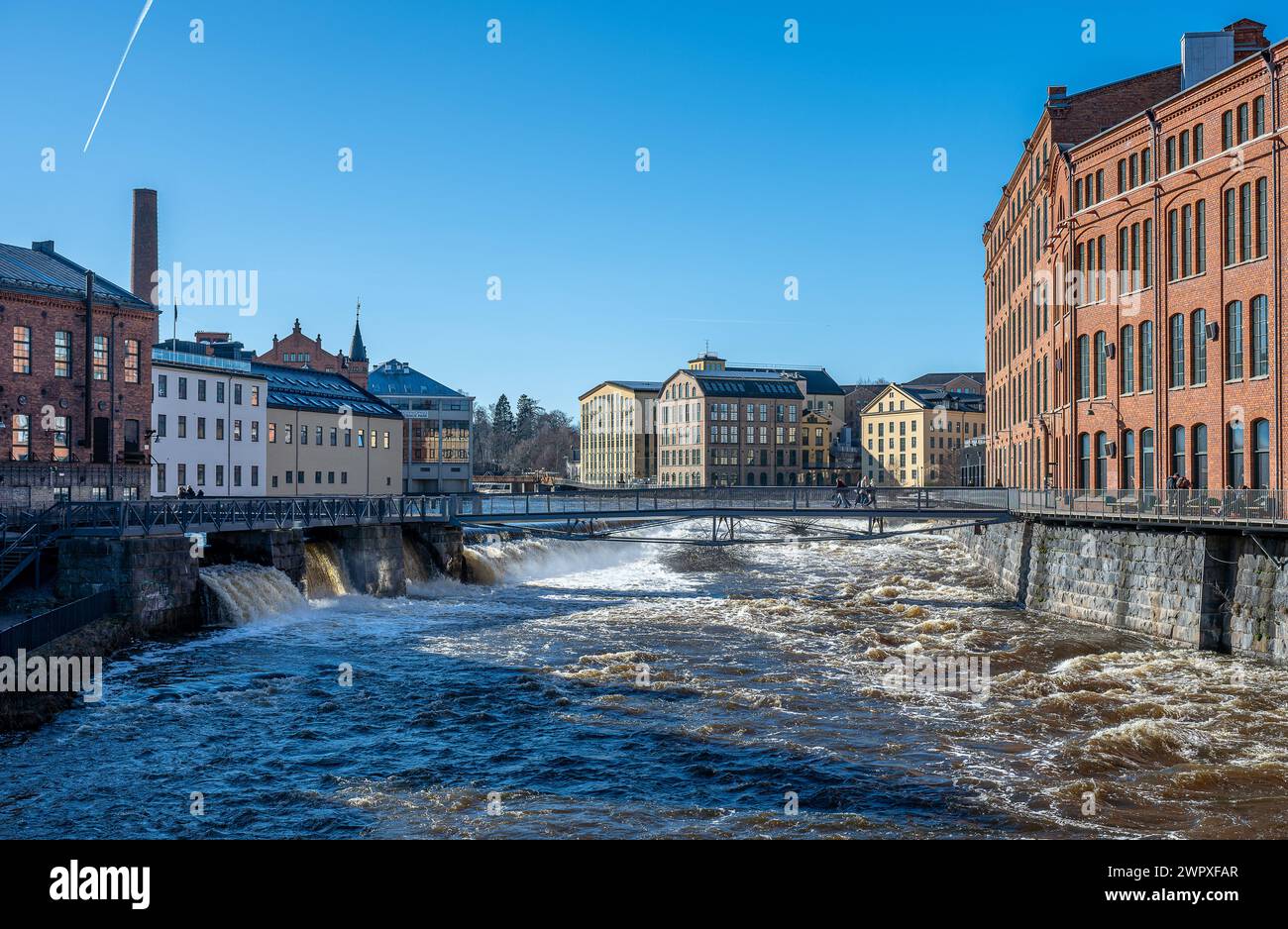 The spring flood in Sweden was unusually powerful in 2024. Motala ...