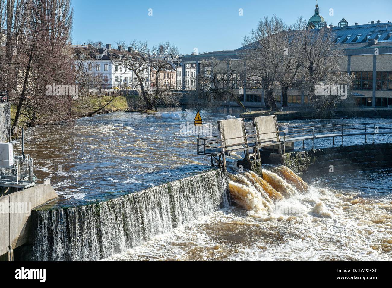 The spring flood in Sweden was unusually powerful in 2024. Motala ...
