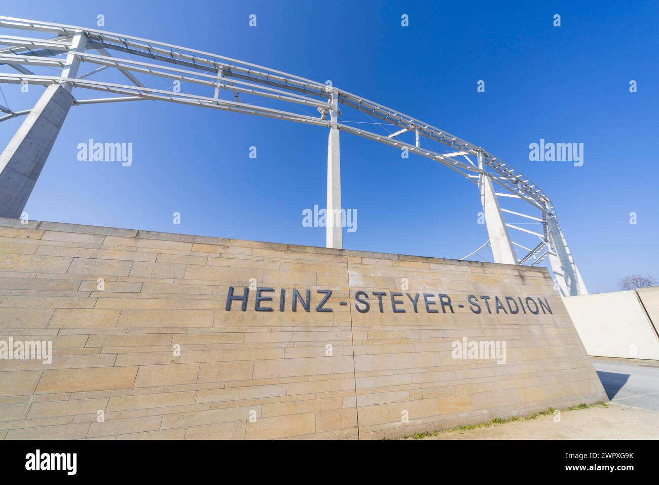 The Heinz Steyer Stadium is a football stadium with athletics ...