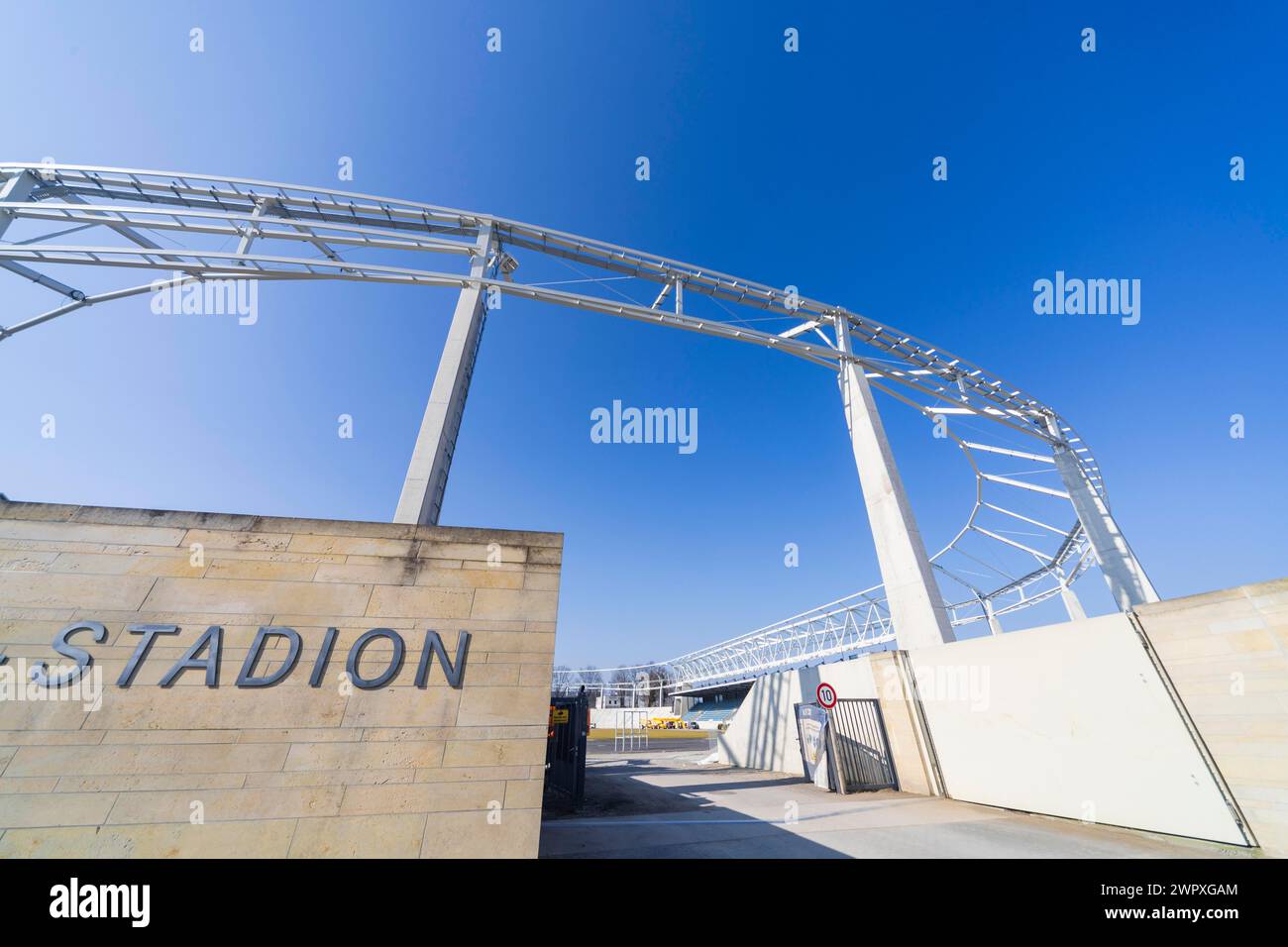 The Heinz Steyer Stadium is a football stadium with athletics ...