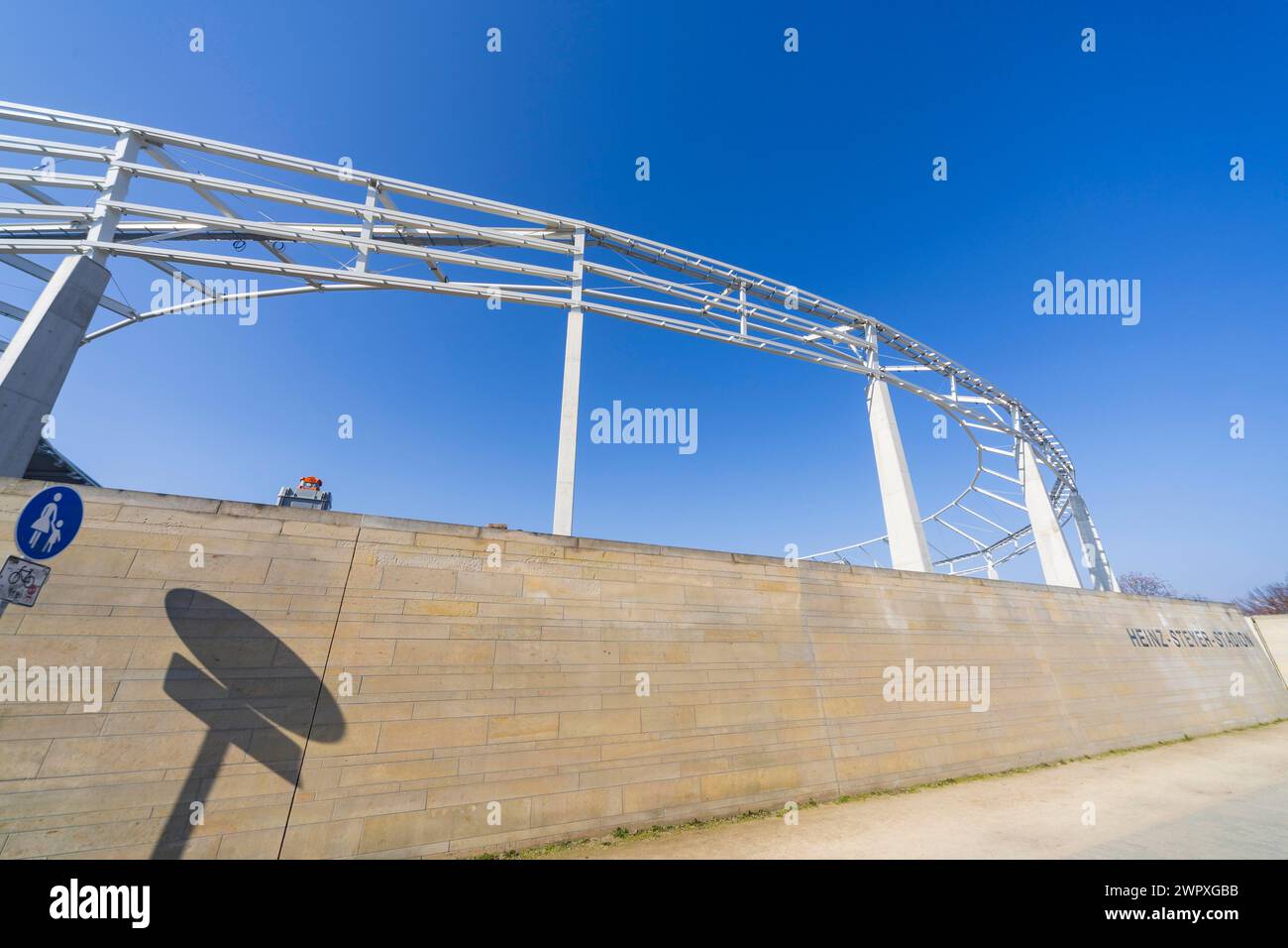 The Heinz Steyer Stadium is a football stadium with athletics ...