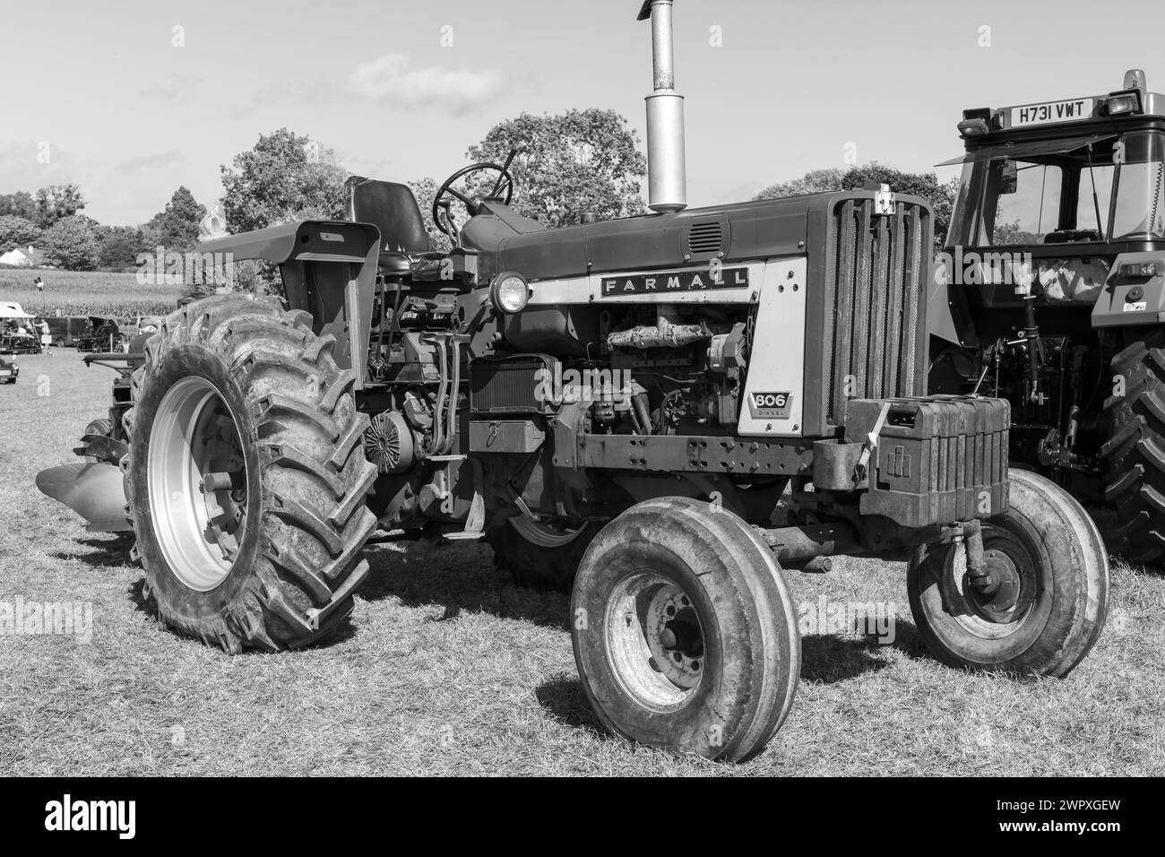 Farmall tractor historical Black and White Stock Photos & Images - Alamy