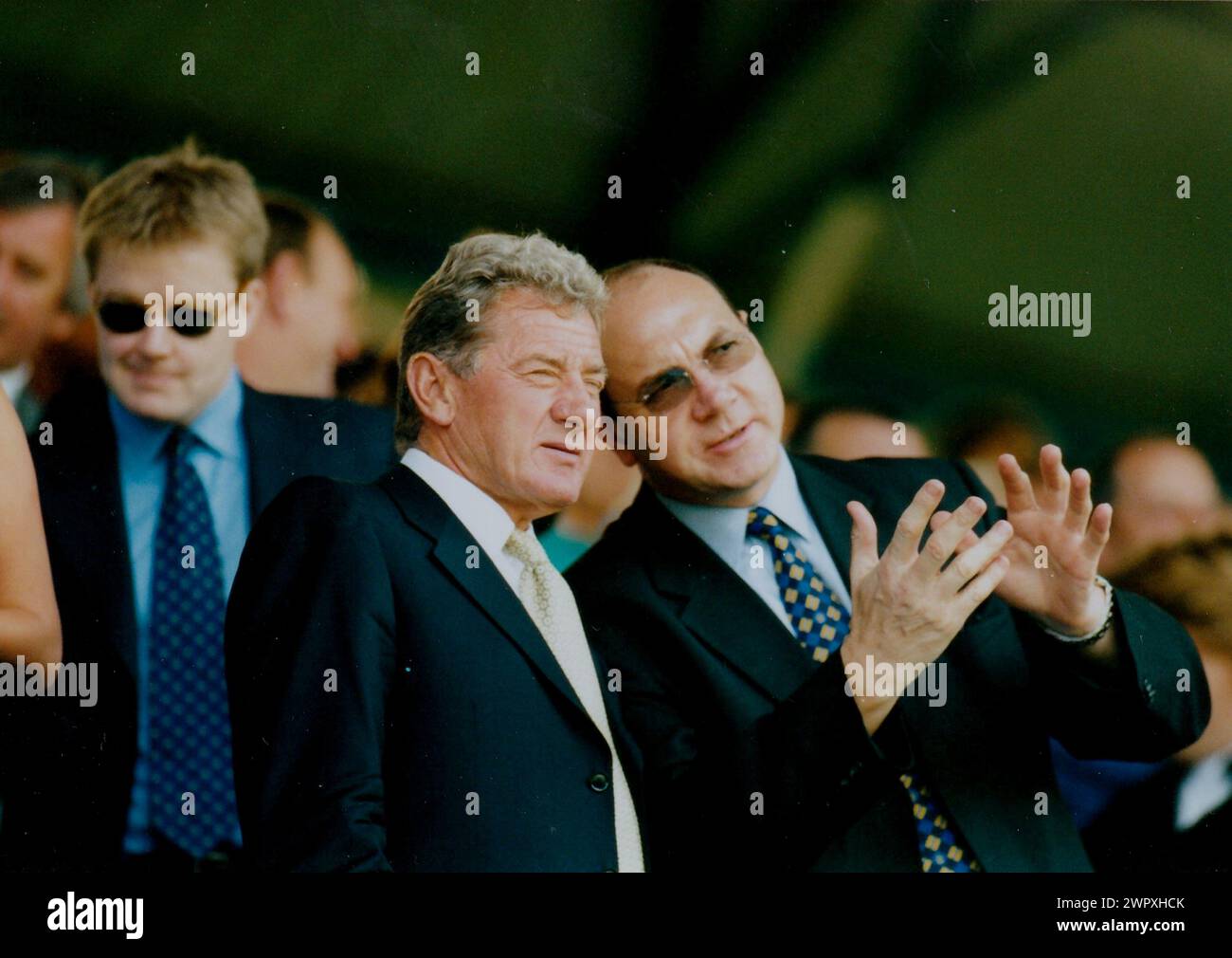 POMPEY CHAIRMAN MILAN MANDARIC AND CHIEF EXECUTIVE BARRIE PIERPOINT ...
