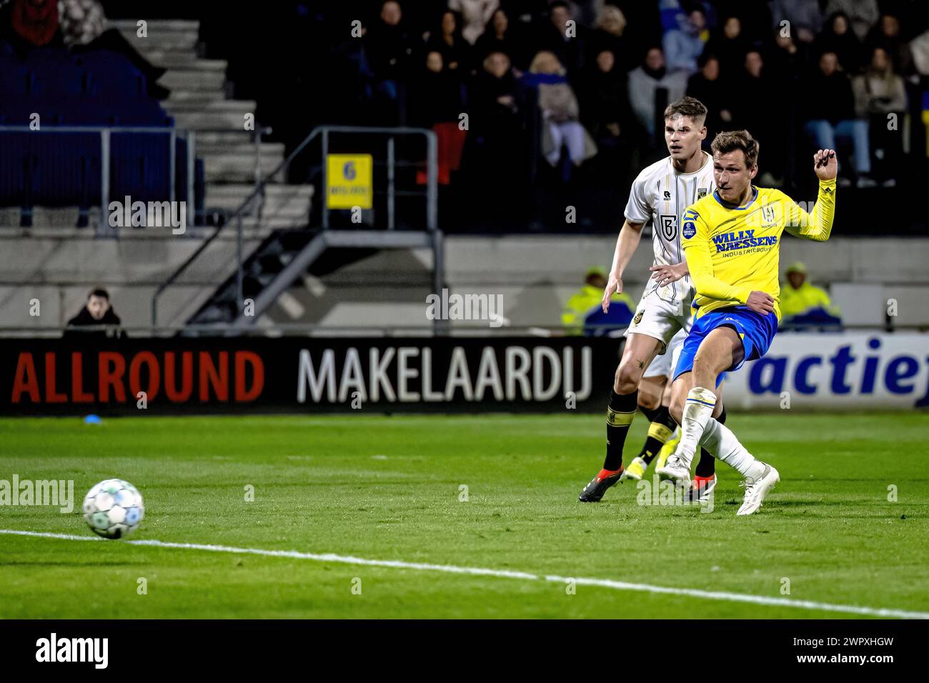 WAALWIJK, Netherlands. 09th Mar, 2024. SPO, Mandemakers Stadium, Dutch eredivisie, season 2023/ ...