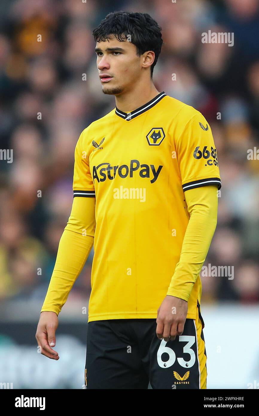 Nathan Fraser of Wolverhampton Wanderers during the Premier League ...