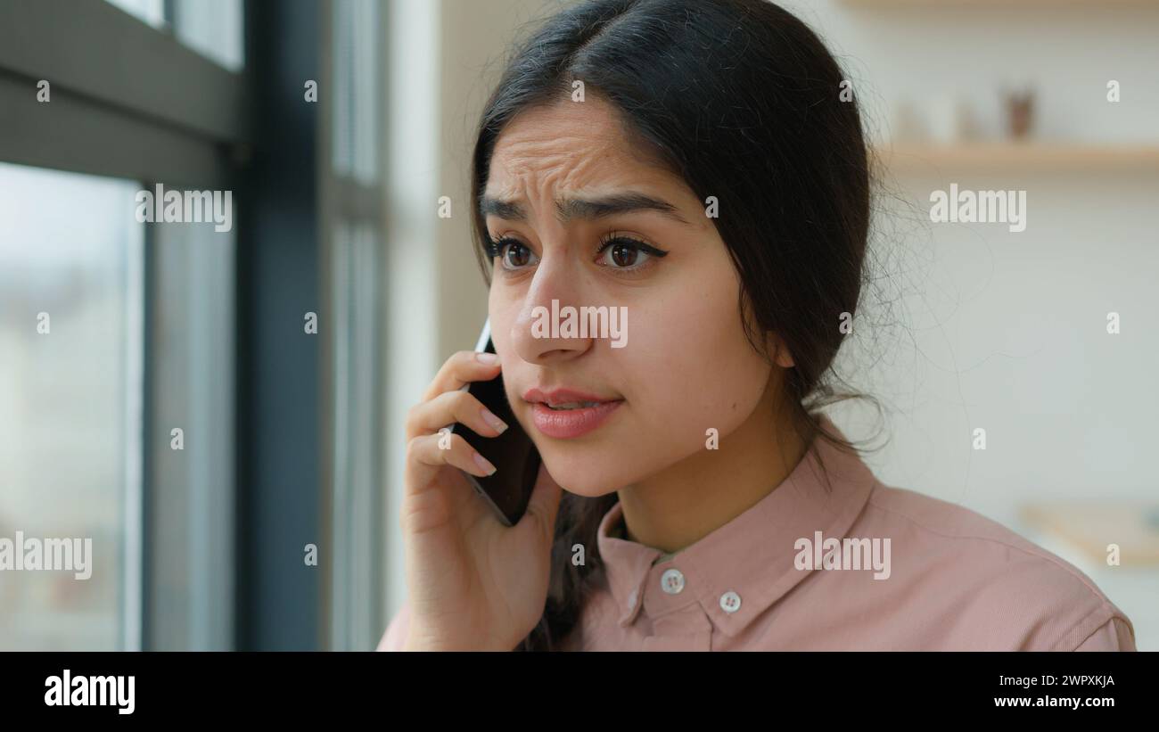 Angry arguing indian lady hi-res stock photography and images - Alamy