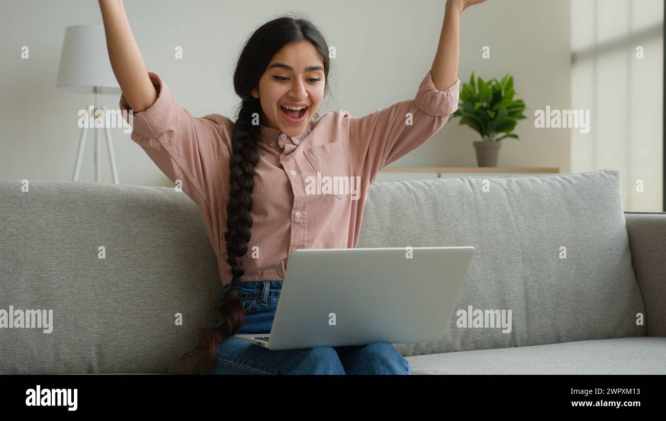 Happy exam result indian hi-res stock photography and images - Alamy