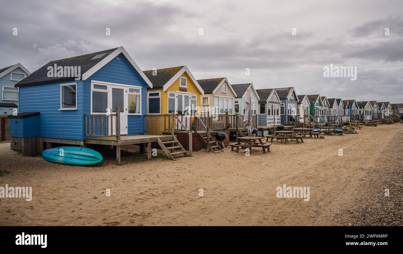Mudeford Sandbank, Dorset, England, UK - September 27, 2022: View of ...