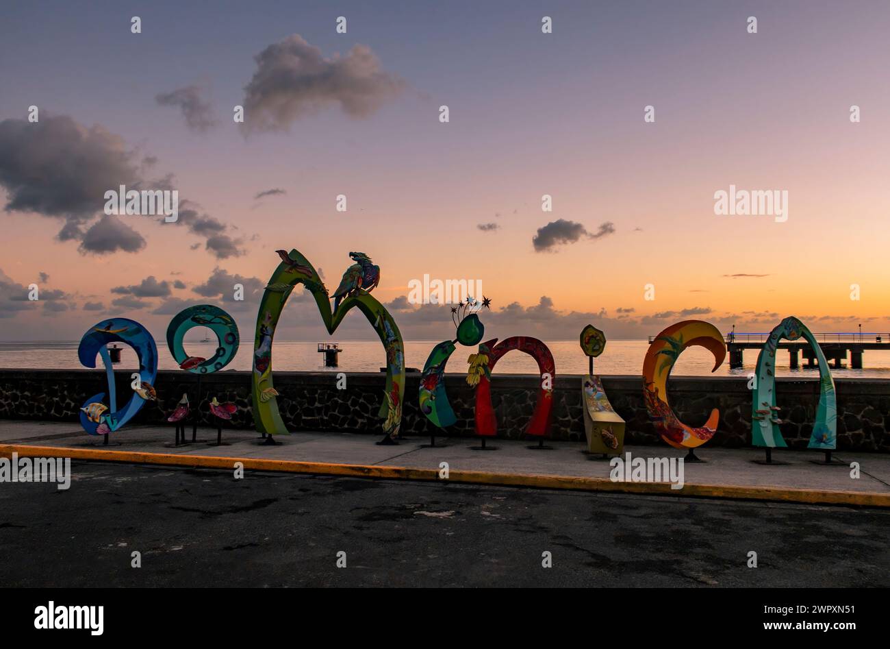 Roseau dominica waterfront hi-res stock photography and images - Alamy