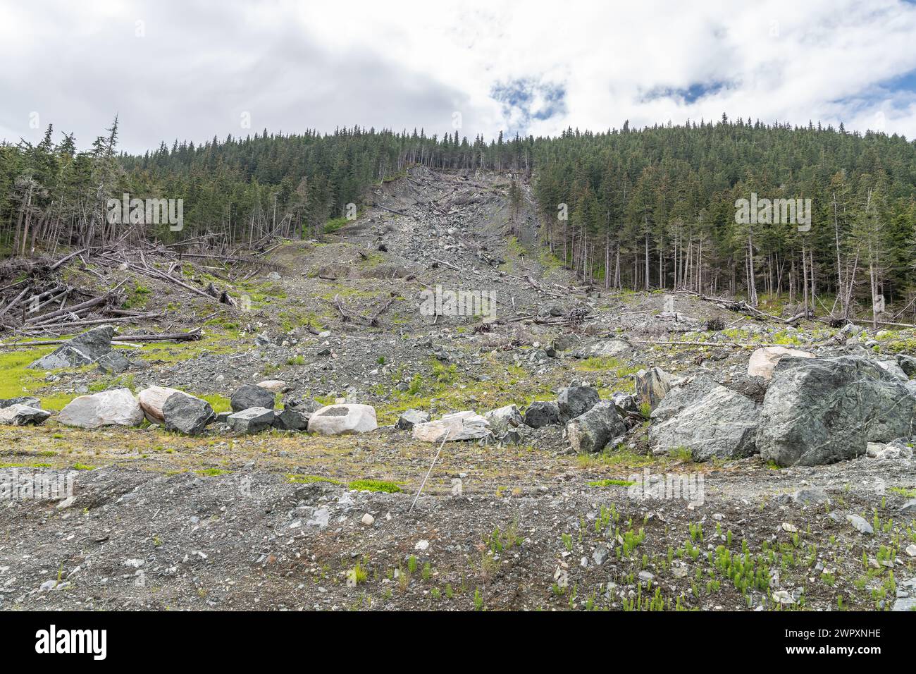 Effects of landslide hi-res stock photography and images - Alamy